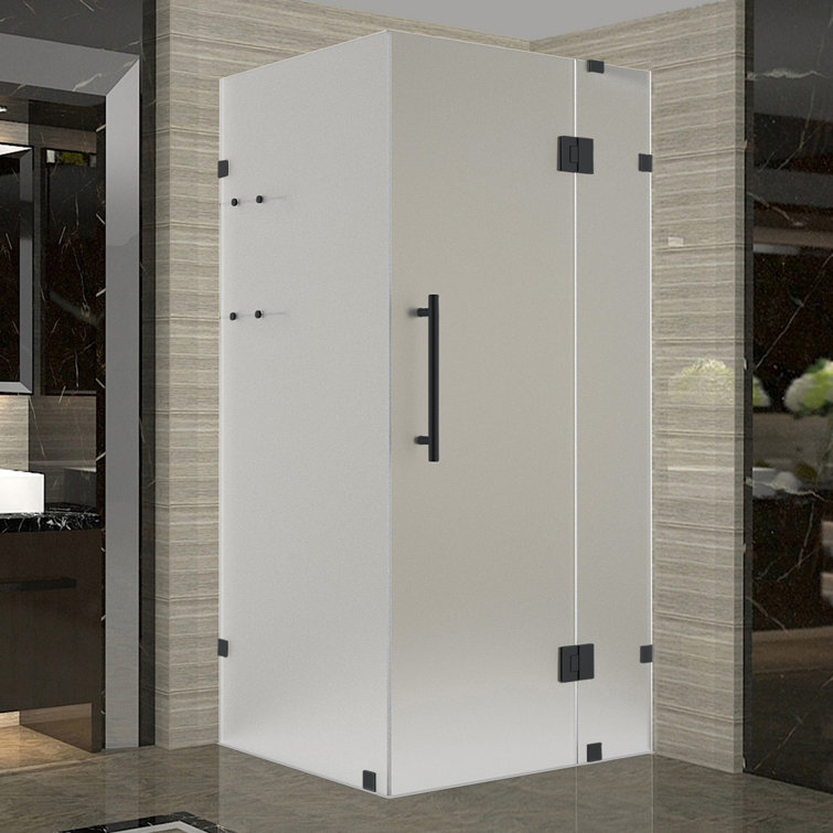 Aston Avalux GS 37 in. W x 30 in. D x 72 in. H Frameless Shower Enclosure | Wayfair